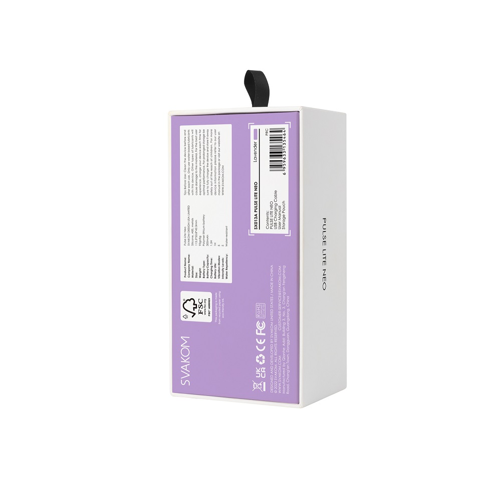 Svakom Pulse Lite Neo Purple | Sumptuous Pleasure